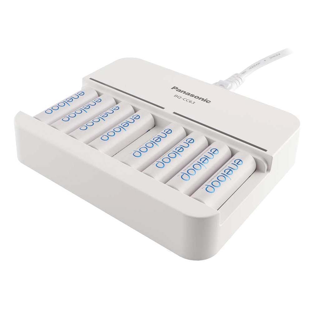 Panasonic charger eneloop BQ-CC63 for rechargeable batteries