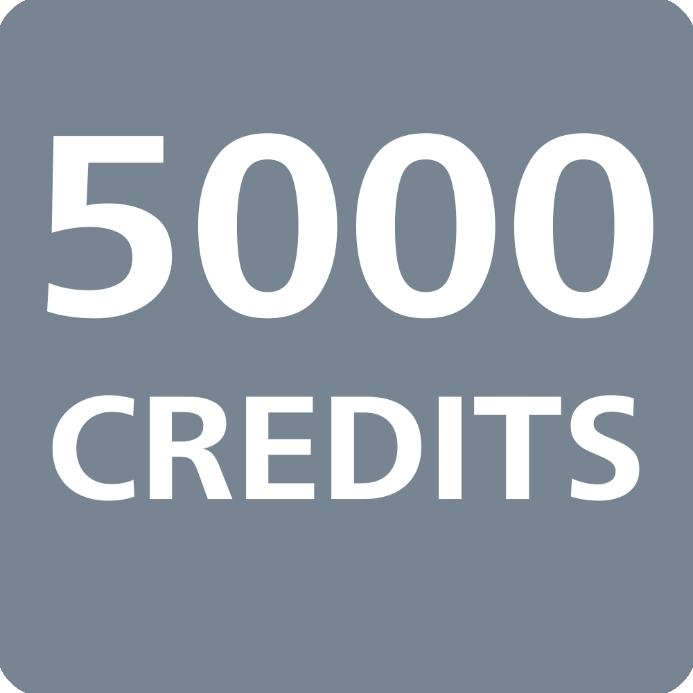 Reload 5.000 Credits | 5.000 Credits | SC-050-001-5000